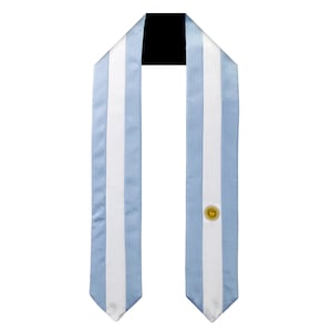 Argentina Flag Graduation Sash/stole International Study Abroad Adult ...