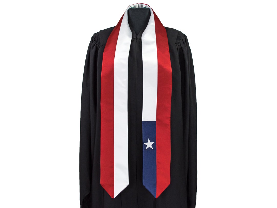 Chile Flag Graduation Sash/stole International Study Abroad Adult ...