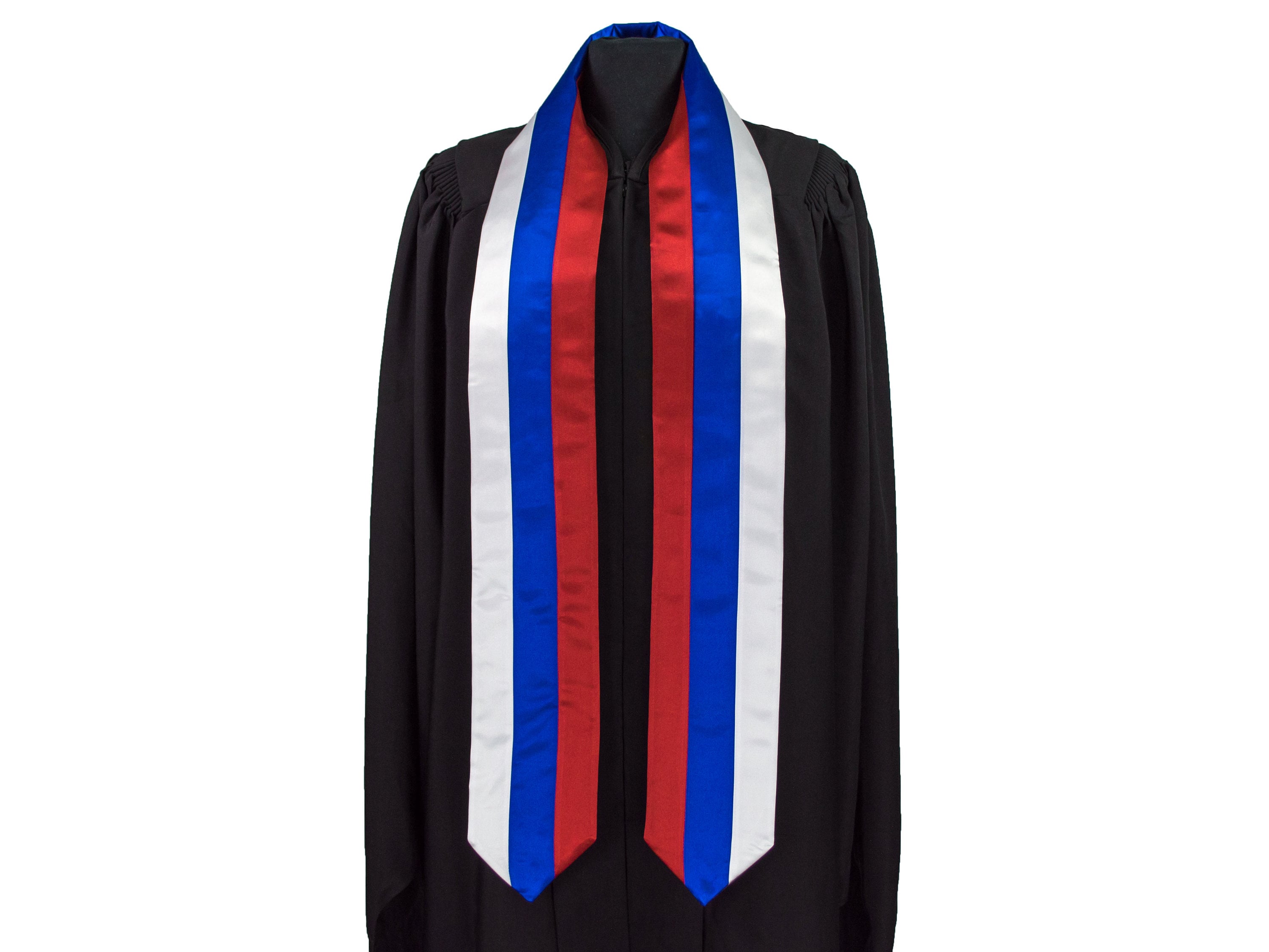 Russia Flag Graduation Sash/stole International Study Abroad Adult ...