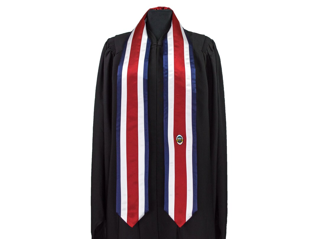 Costa Rica Flag Graduation Sash/stole International Study Abroad Adult ...