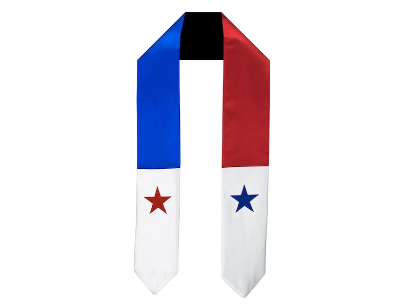 Panama Flag Graduation Sash/stole International Study Abroad | Etsy