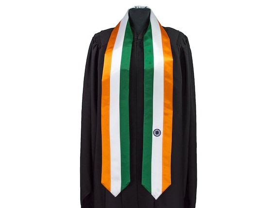 India Flag Graduation Sash/stole International Study Abroad | Etsy