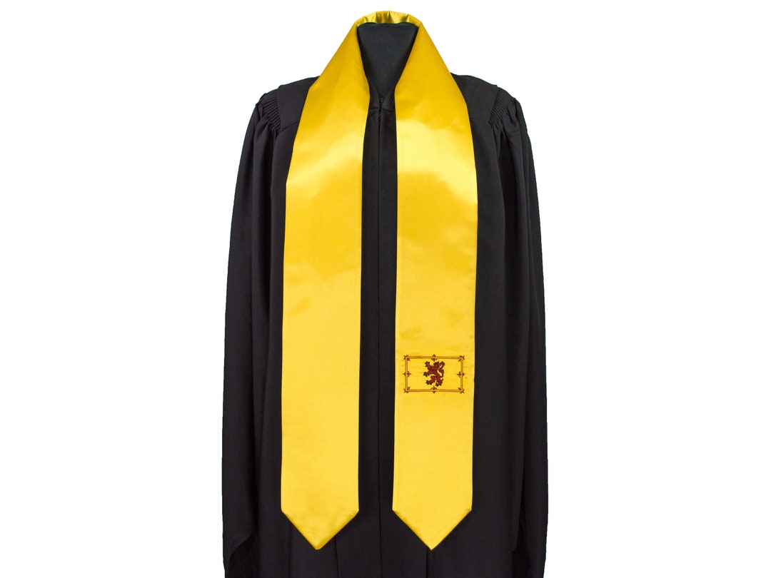 Scotland Lion Flag Graduation Sash/stole International Study Abroad ...
