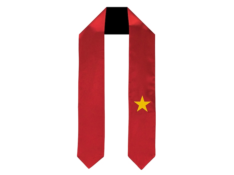 Vietnam Flag Graduation Sash/stole International Study Abroad Adult ...