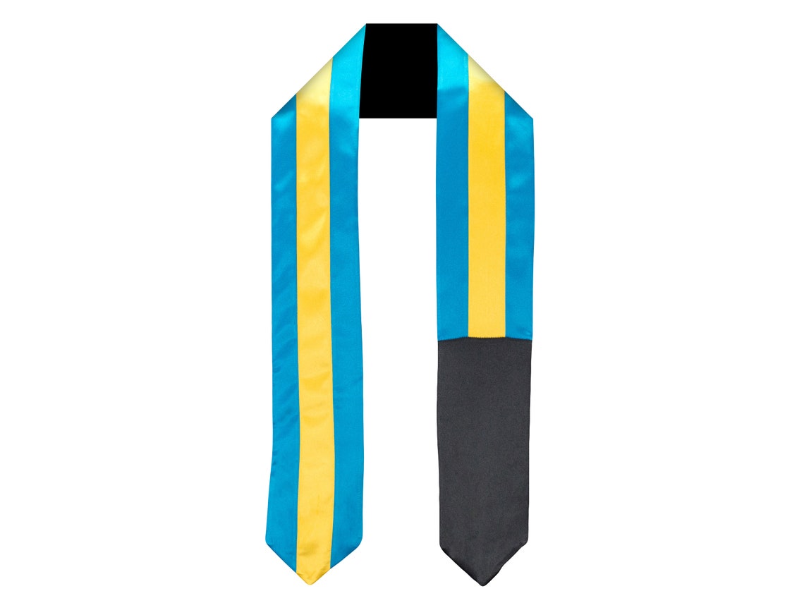Bahamas Flag Graduation Sash/stole International Study Abroad - Etsy