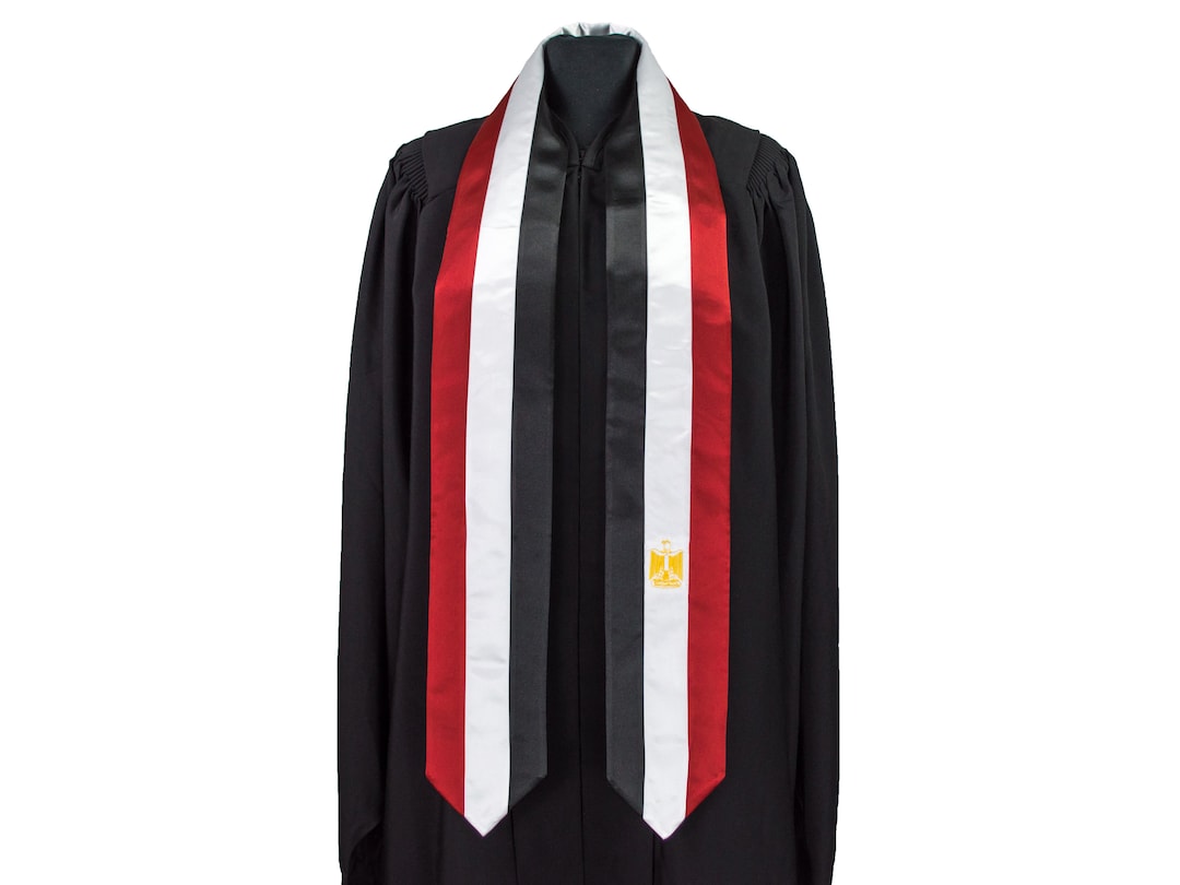 Egypt Flag Graduation Sash/stole International Study Abroad Adult ...