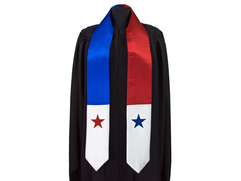 Panama Flag Graduation Sash/stole International Study Abroad | Etsy