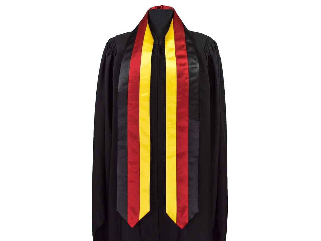 Germany Flag Graduation Sash/stole International Study Abroad Adult ...