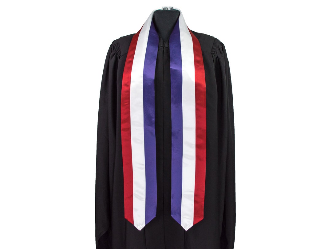 Netherlands Flag Graduation Sash/stole International Study Abroad Adult ...