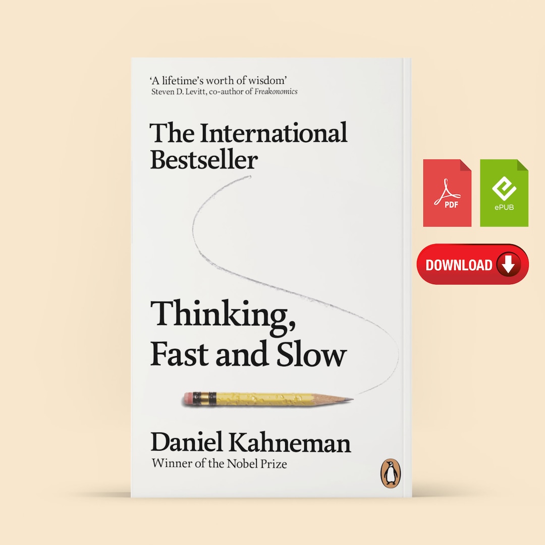 Thinking, Fast and Slow by Daniel Kahneman | E-book Digital Download ...