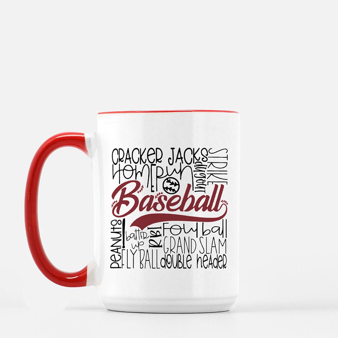 Baseball Coffee Mug, Baseball Coffee Cup, Baseball Lovers Mug, Gift for ...