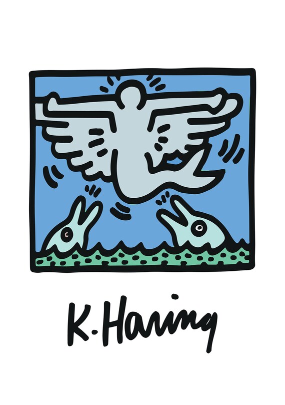 Keith Haring Angel