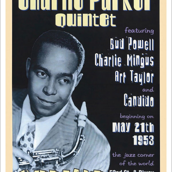 Charlie Parker - Etsy
