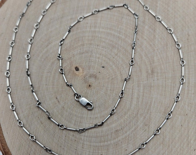 Made to Order - Bar and Link Chain for Pendants - Etsy
