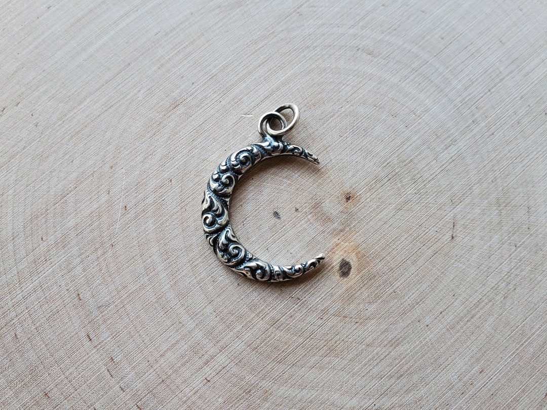 Made to Order - Victorian Crescent Moon - Etsy