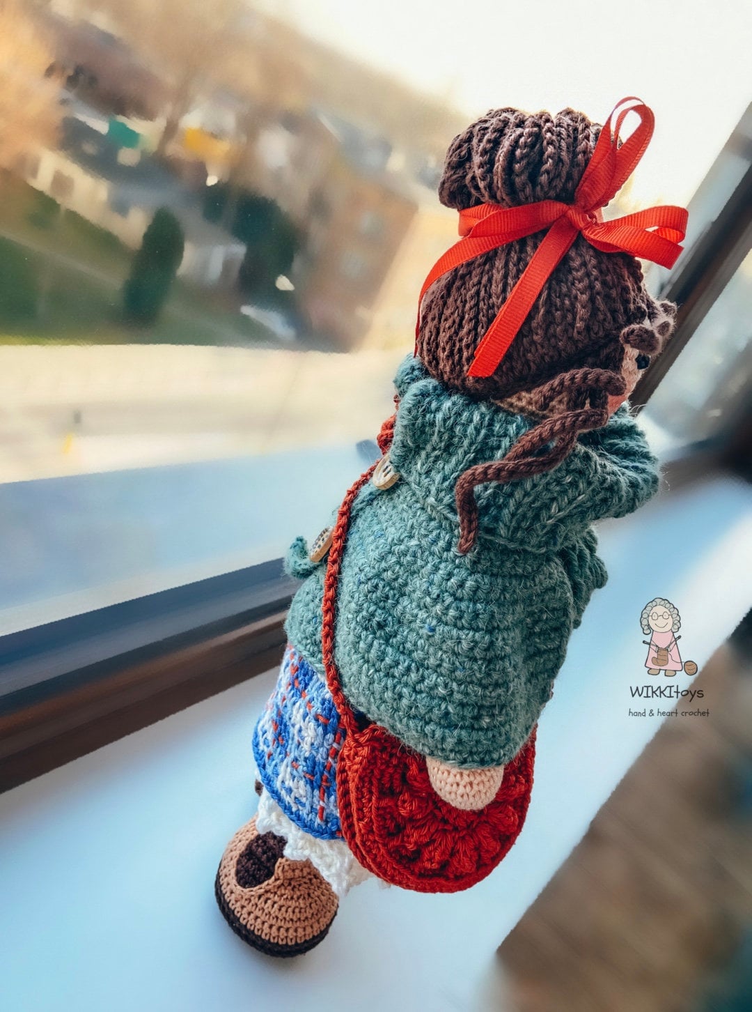 RHONDA Amigurumi Crochet Doll Tilda, Handmade Luxury Collectible Art ...