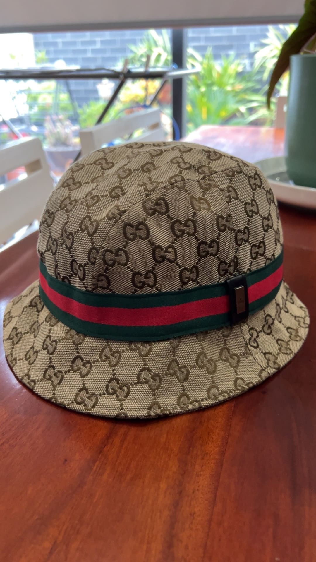 Gucci Y2K 2000s Monogram Bucket Hat - Etsy