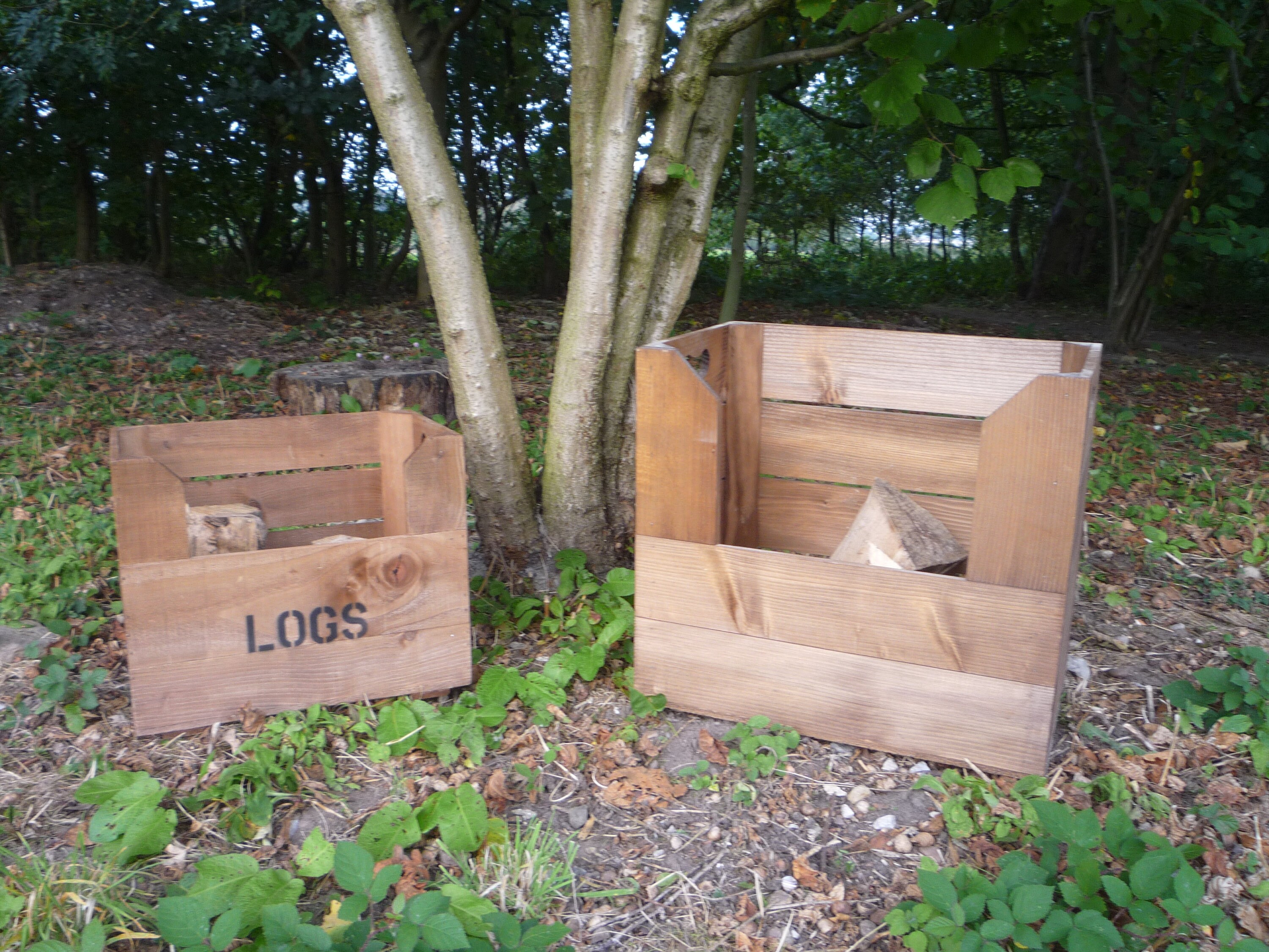 Vintage Style Small Log Basket Log Storage Box - Etsy Hong Kong