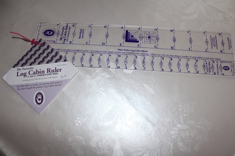 Marti Michell Log Cabin Line Ruler - Etsy