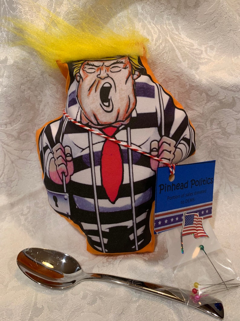 Trump Voodoo Doll in Jail - Etsy