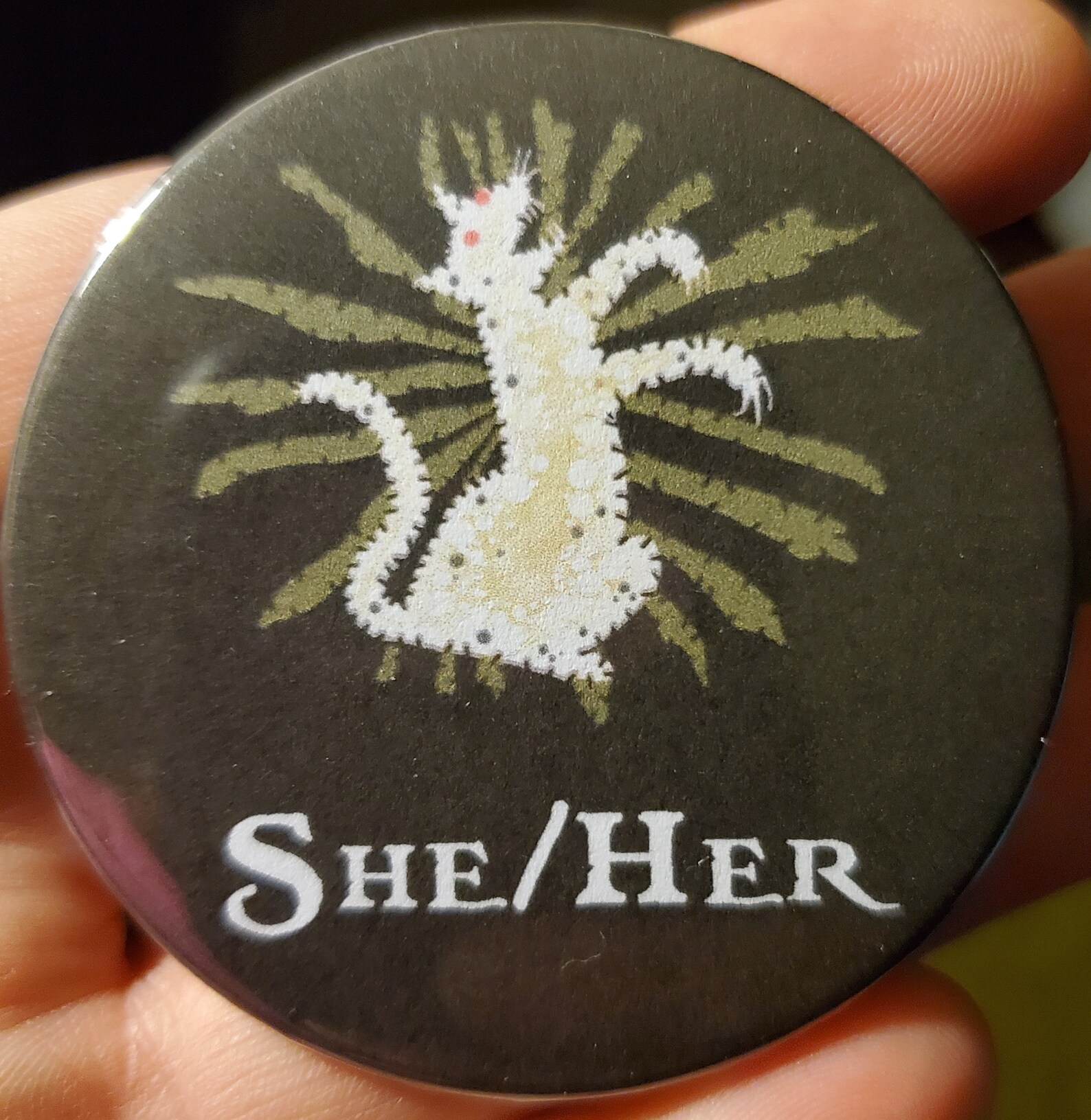 OFMD Flag Pronoun Badges 2.25 Pinback Button Personalized - Etsy