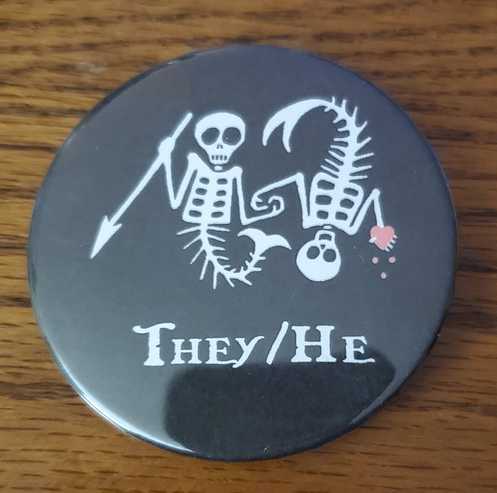 OFMD Flag Pronoun Badges 2.25 Pinback Button Personalized - Etsy