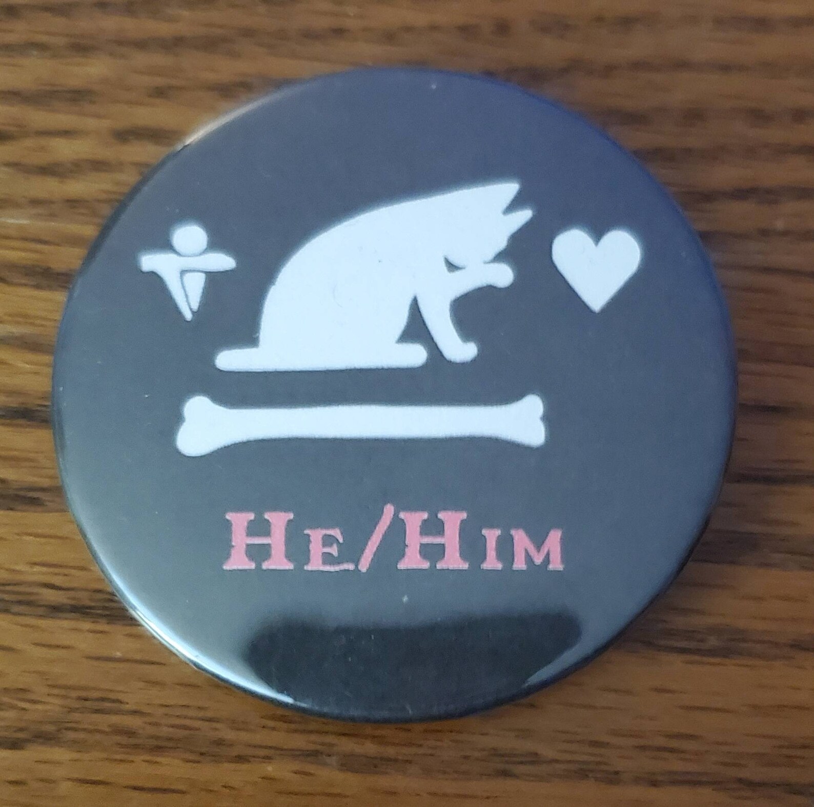 OFMD Flag Pronoun Badges 2.25 Pinback Button Personalized - Etsy