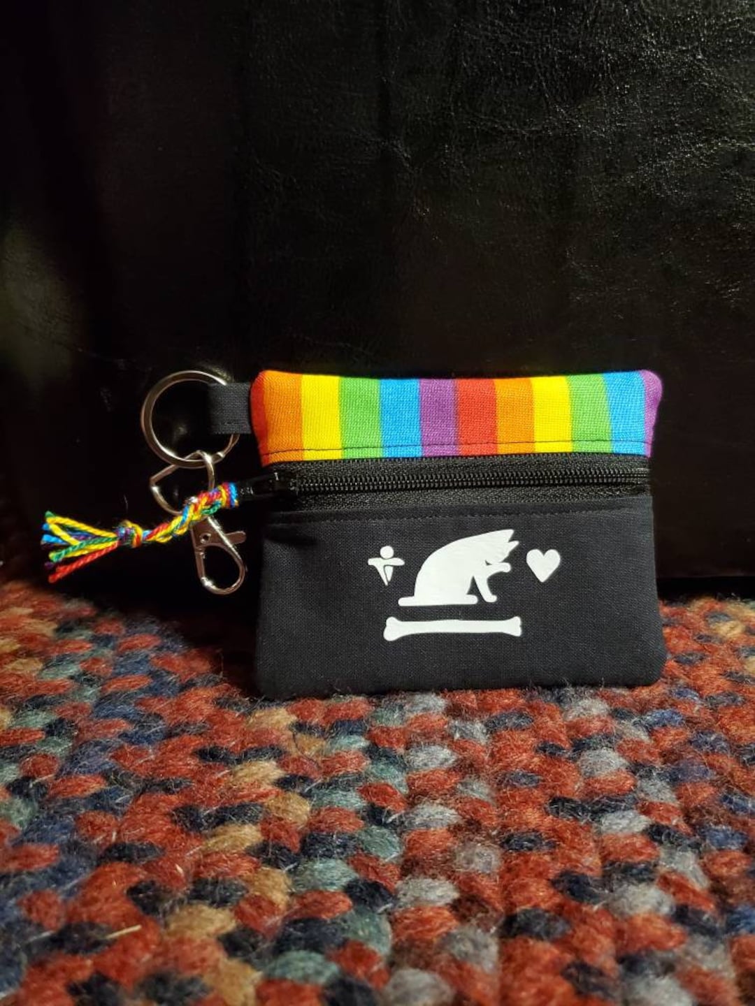 OFMD Inspired Rainbow Pride Season One Stede Bonnet Cat Flag Zipper ...