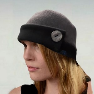Ear Covering Skull Cap W Side Button Detail - Etsy