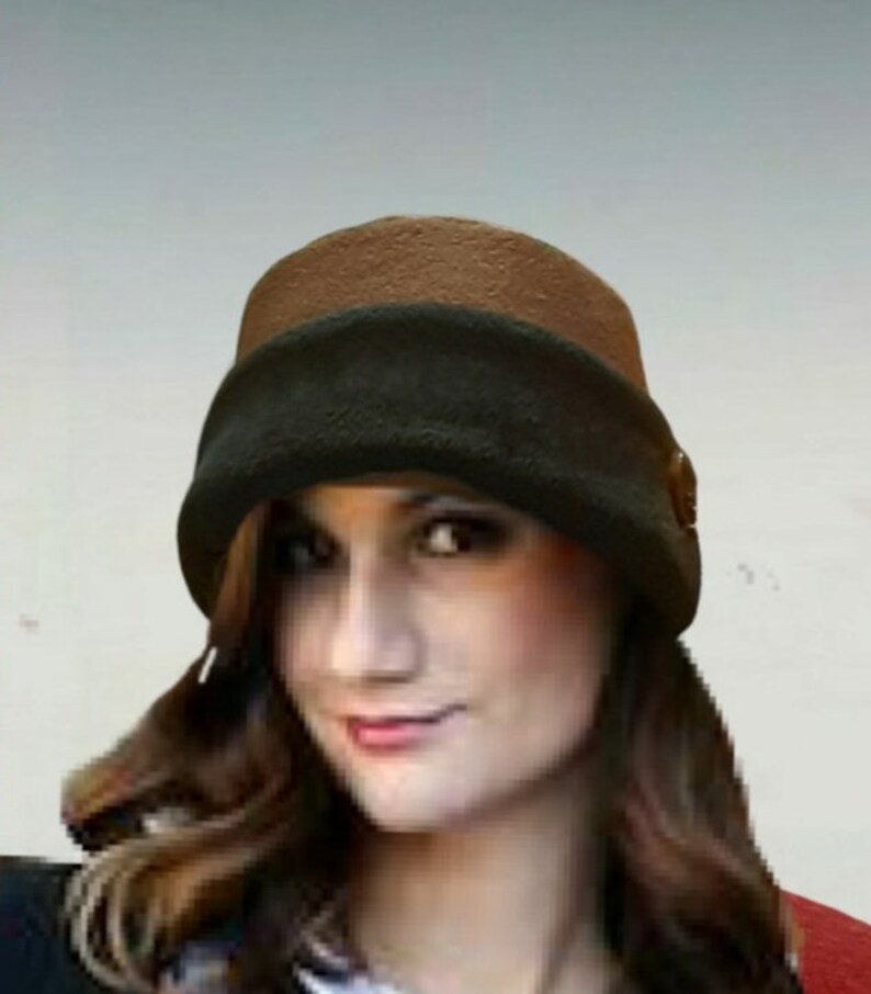 Ear Covering Skull Cap W Side Button Detail - Etsy