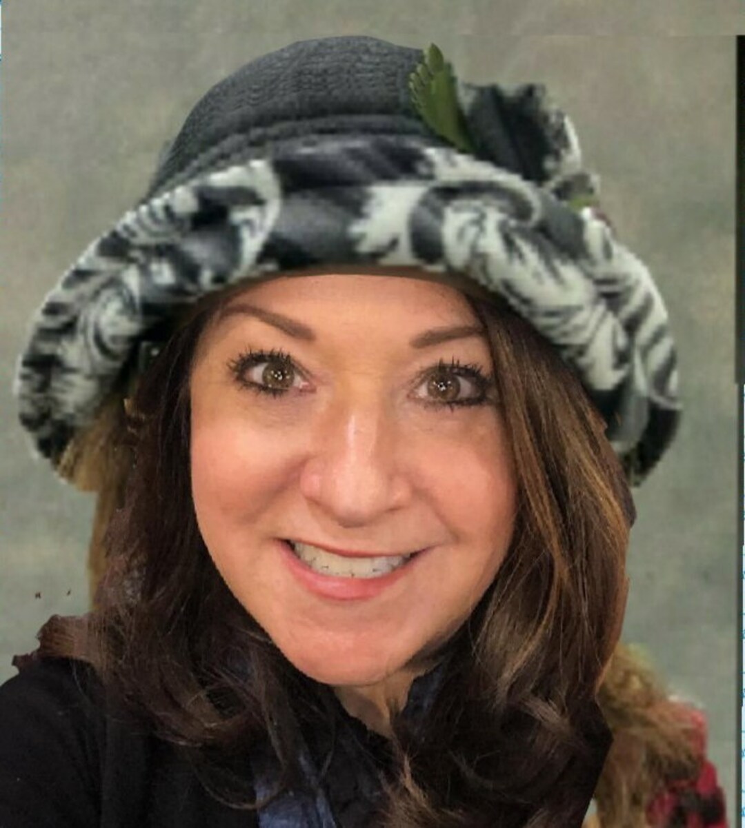 Foldable Fleece Brim Hat, That Flips Up - Etsy