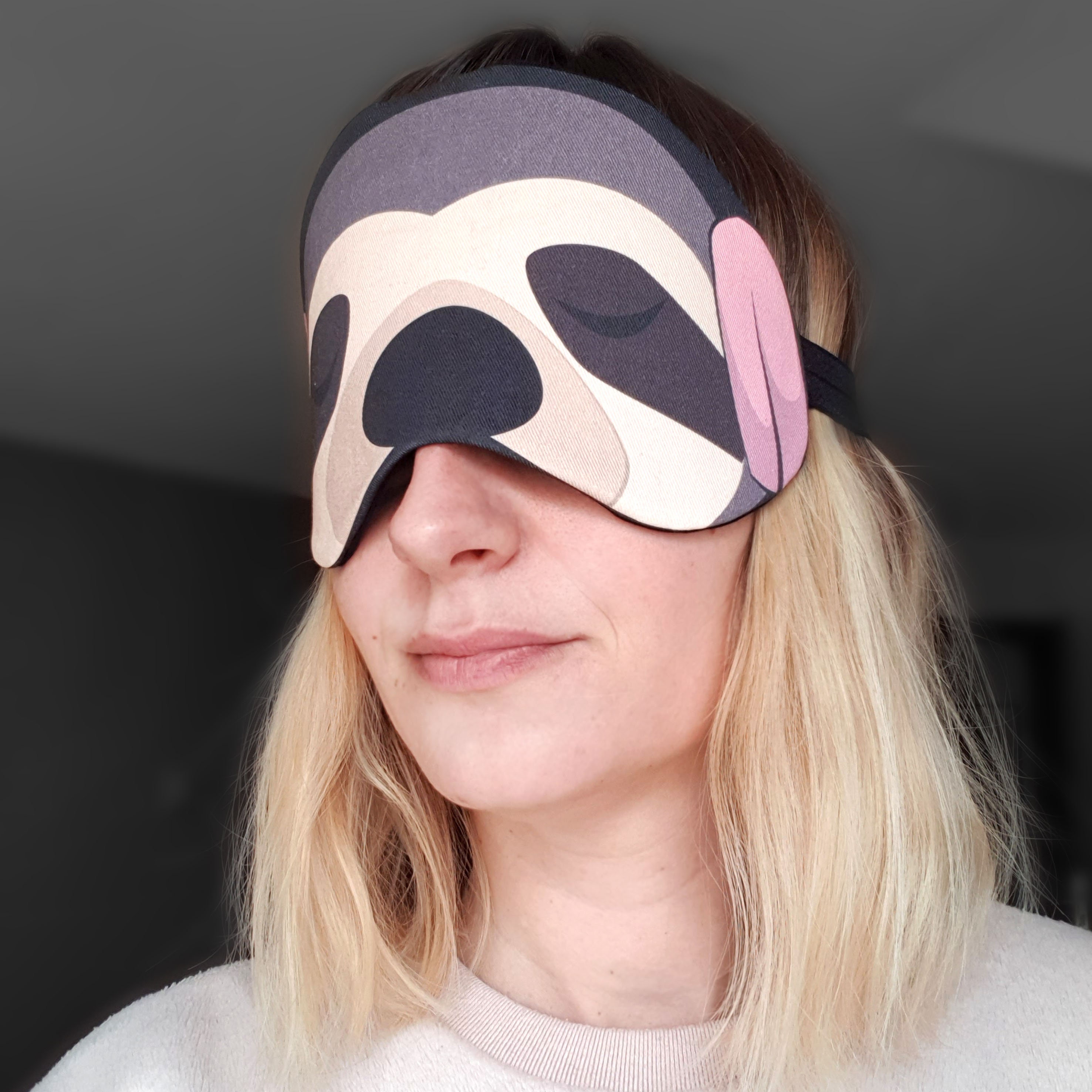 Sloth Sleep Mask for Her for Him Travel Eye Mask Christmas Gift Idea ...
