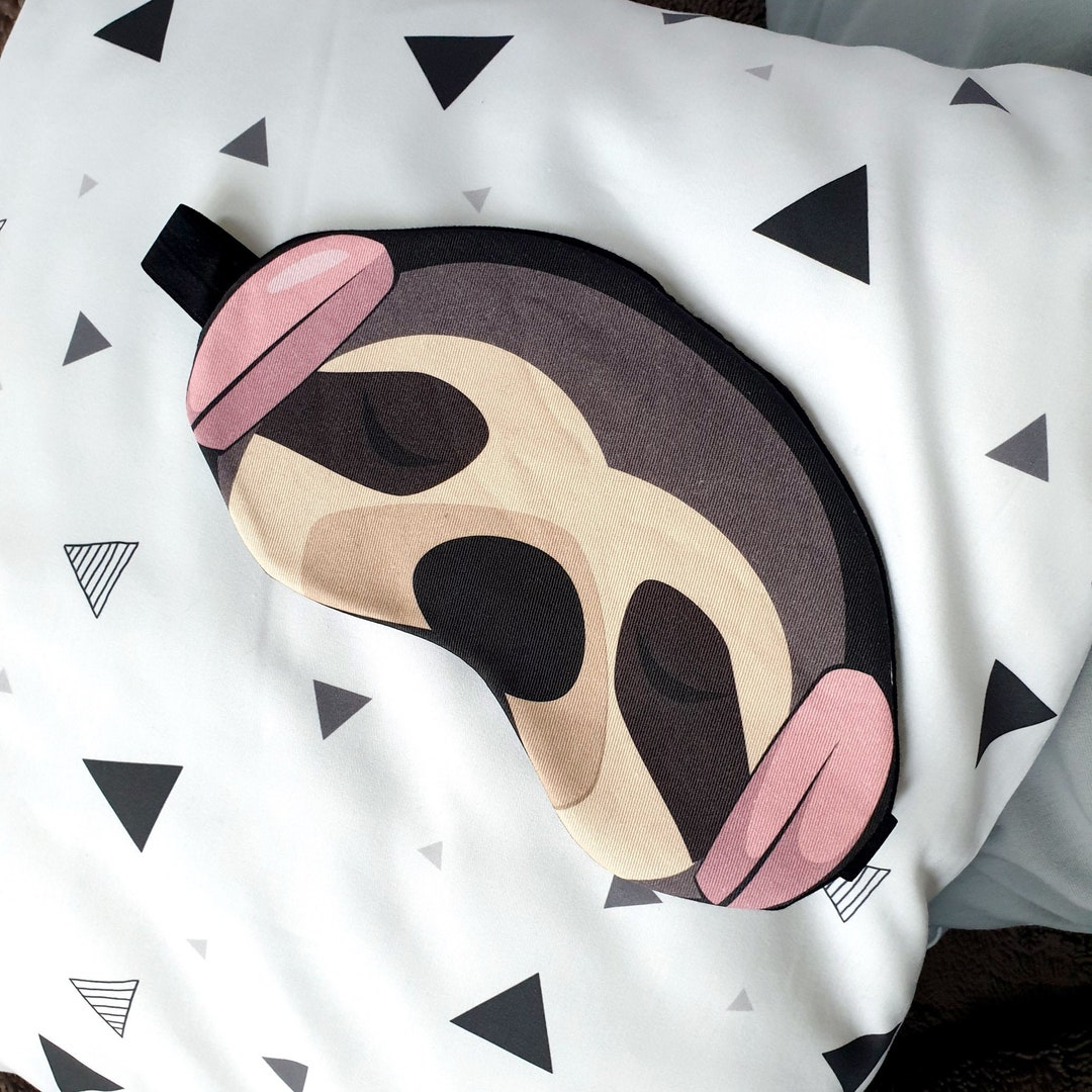 Sloth Sleep Mask for Her for Him Travel Eye Mask Christmas Gift Idea ...