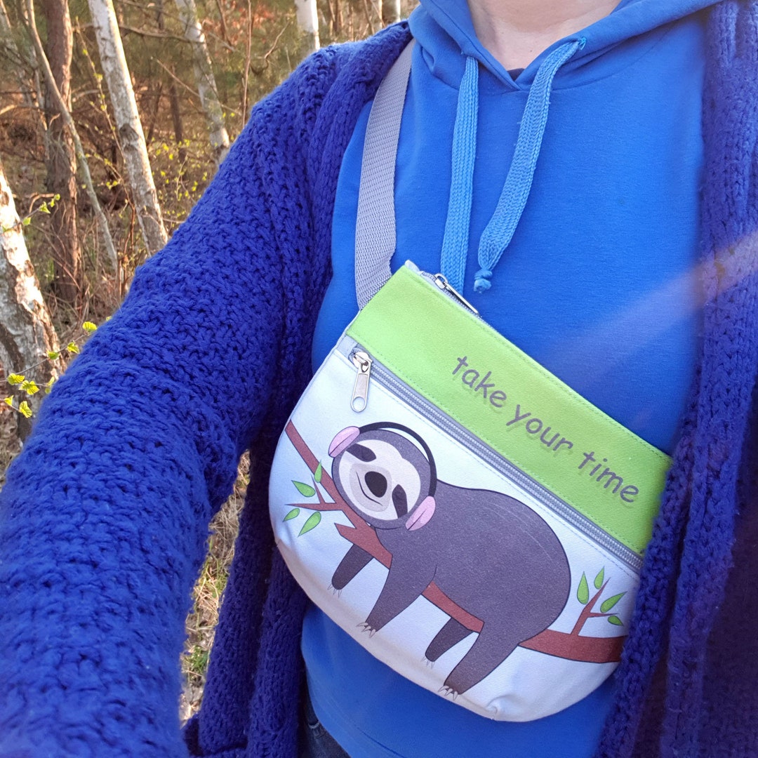 Sloth Fanny Pack,womens Waist Wallet,gift for Her,festival Bum Bag - Etsy