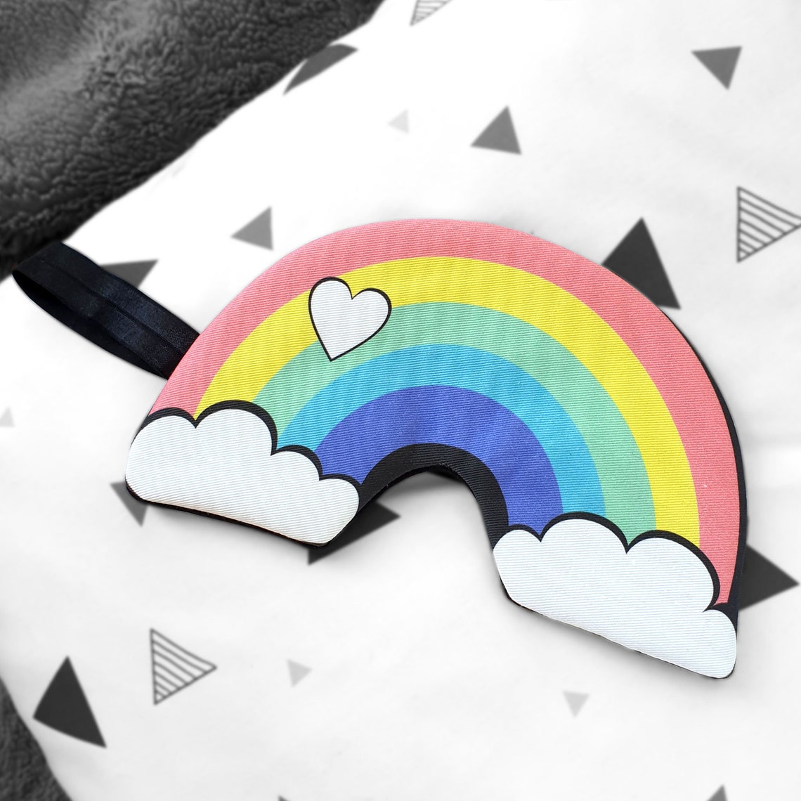 Rainbow Sleep Mask for Her for Him Travel Eye Mask Surprise for Friend ...