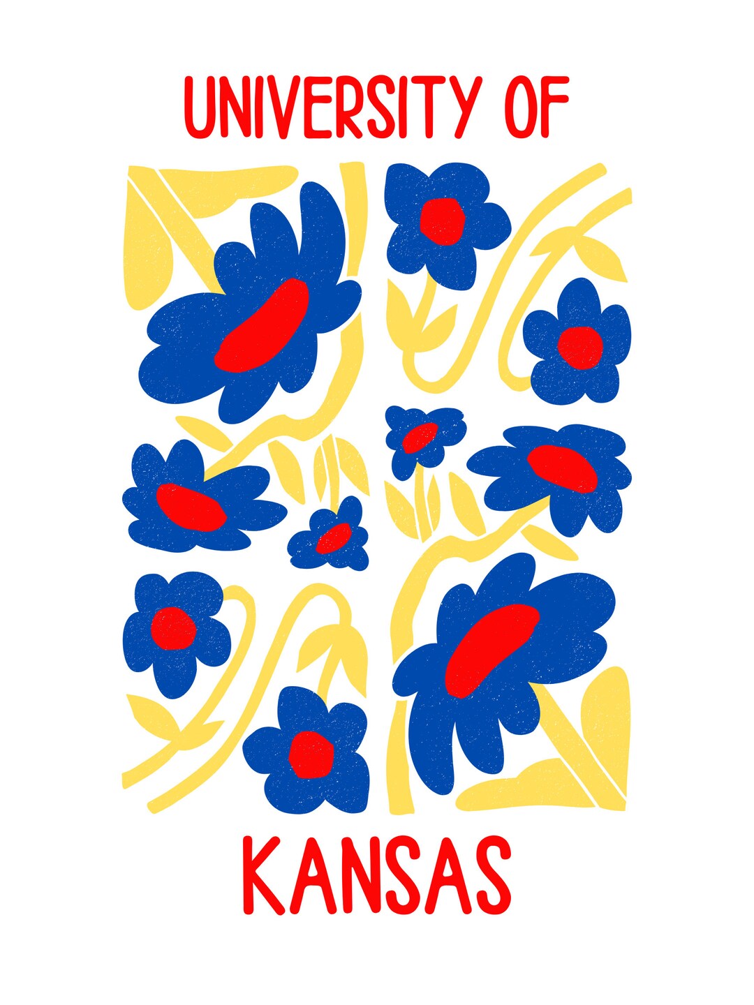 Kansas University Wall Art - Etsy