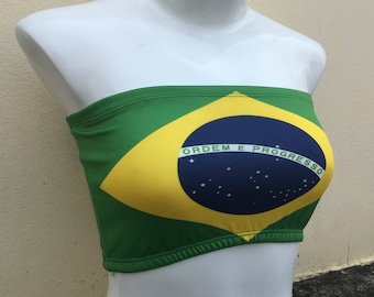 Brazil Crop Top - Etsy