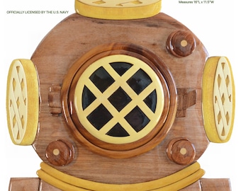 NAVY SECOND CLASS Diver Badge Wood Art Plaque - Etsy