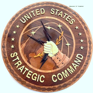 STRATEGIC COMMAND - STRATCOM - Wood Art Plaque - Etsy