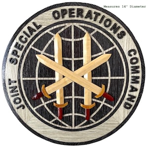 JOINT SPECIAL Ops Command (JSOC) Emblem - Wood Art Plaque - Etsy