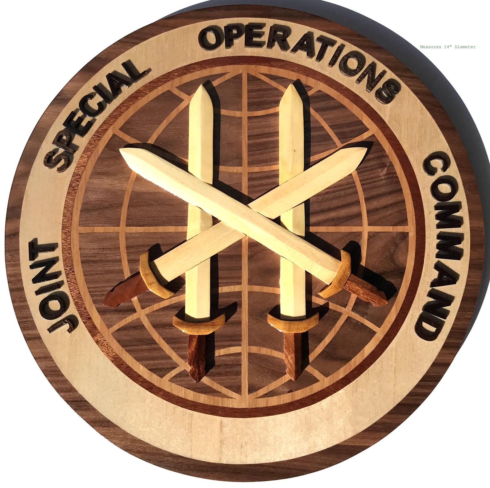 JOINT SPECIAL Ops Command JSOC Emblem Wood Art Plaque | Etsy