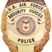 Air Force DAF SECURITY FORCES Police Badge - Large - Handcrafted Wood ...