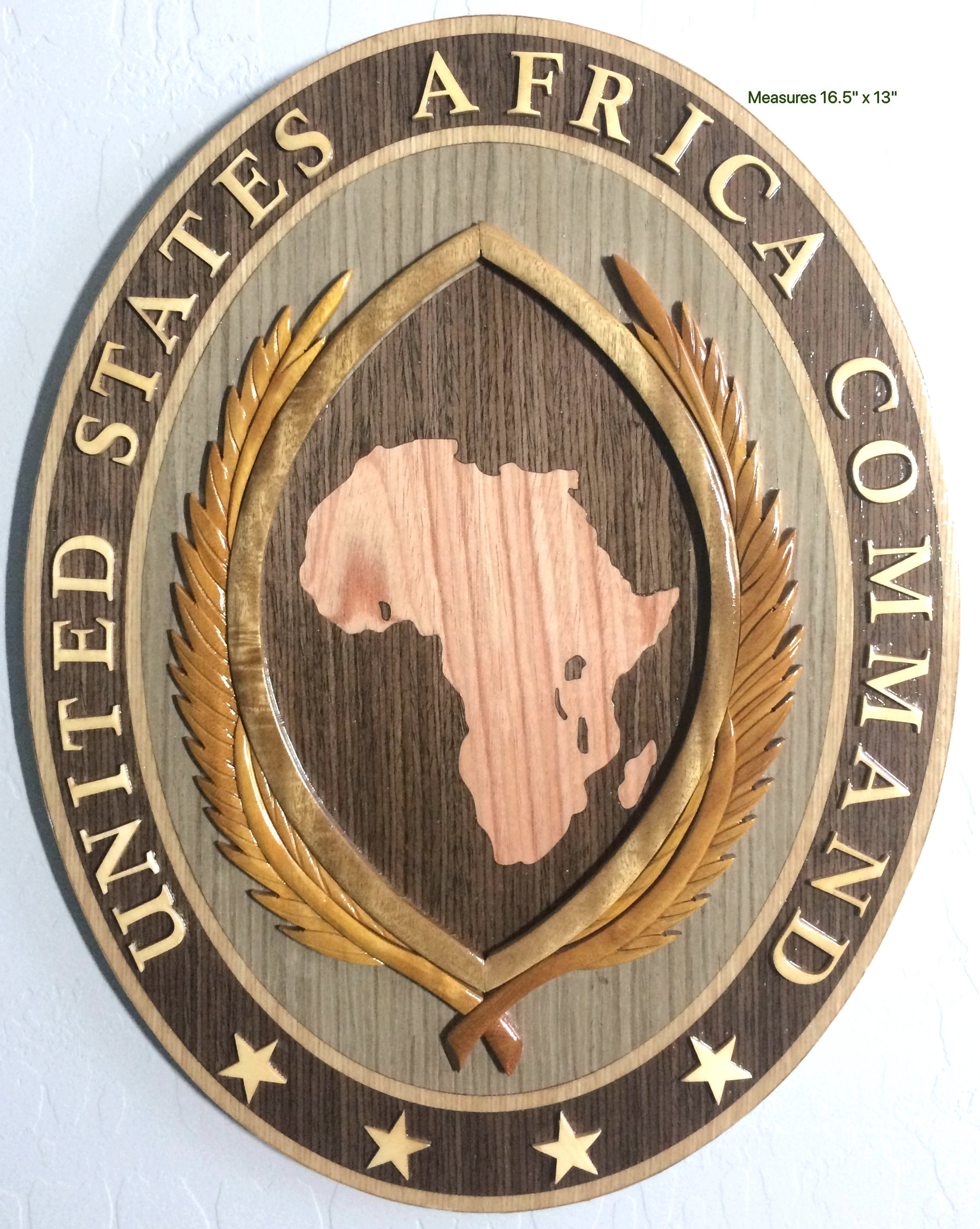 AFRICA COMMAND - AFRICOM Wood Art Plaque - Etsy