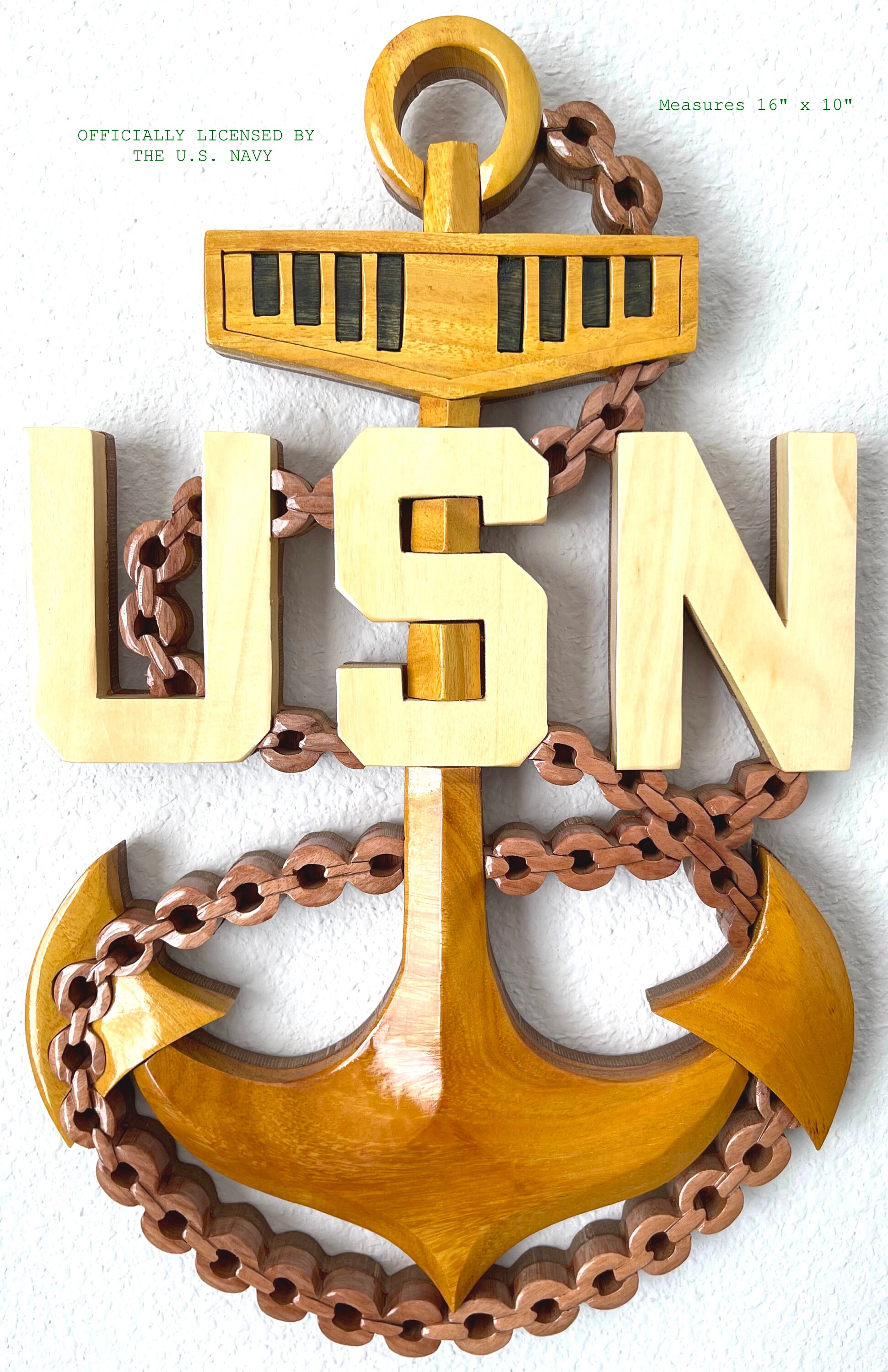 Navy CHIEF PETTY OFFICER Wood Art Plaque - Etsy