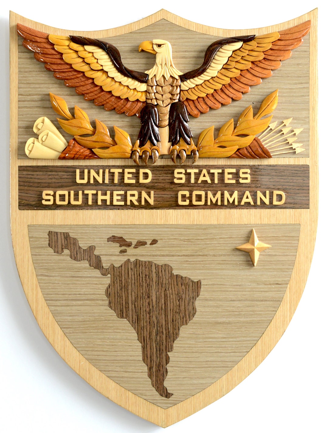 SOUTHERN COMMAND - SOUTHCOM Wood Art Plaque - Etsy