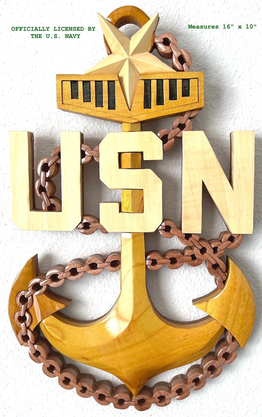 Navy SENIOR CHIEF PETTY Officer Emblem Wood Art Plaque Scpo - Etsy