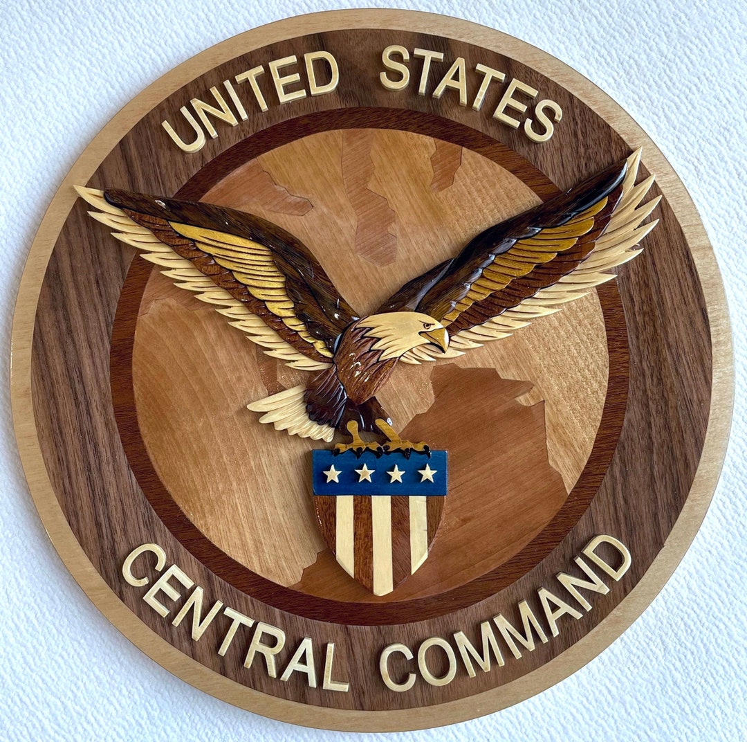CENTRAL COMMAND CENTCOM Wood Art Plaque - Etsy