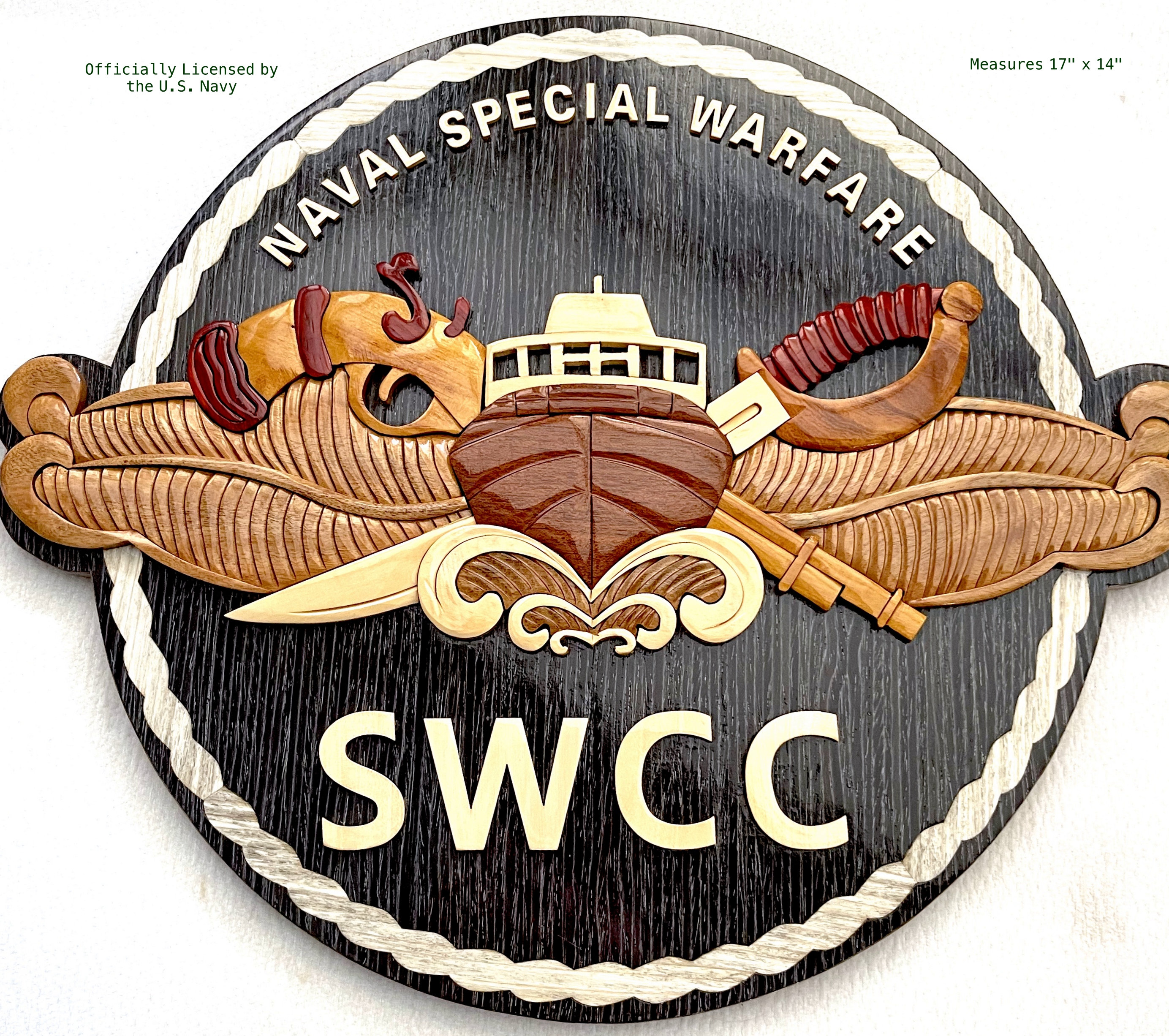 Naval SPECIAL WARFARE Combatant-craft Crewmen SWCC Wood Art - Etsy