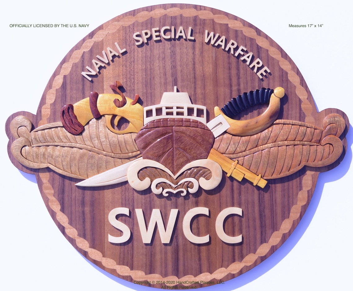 Naval SPECIAL WARFARE Combatant-craft Crewmen SWCC Wood Art - Etsy