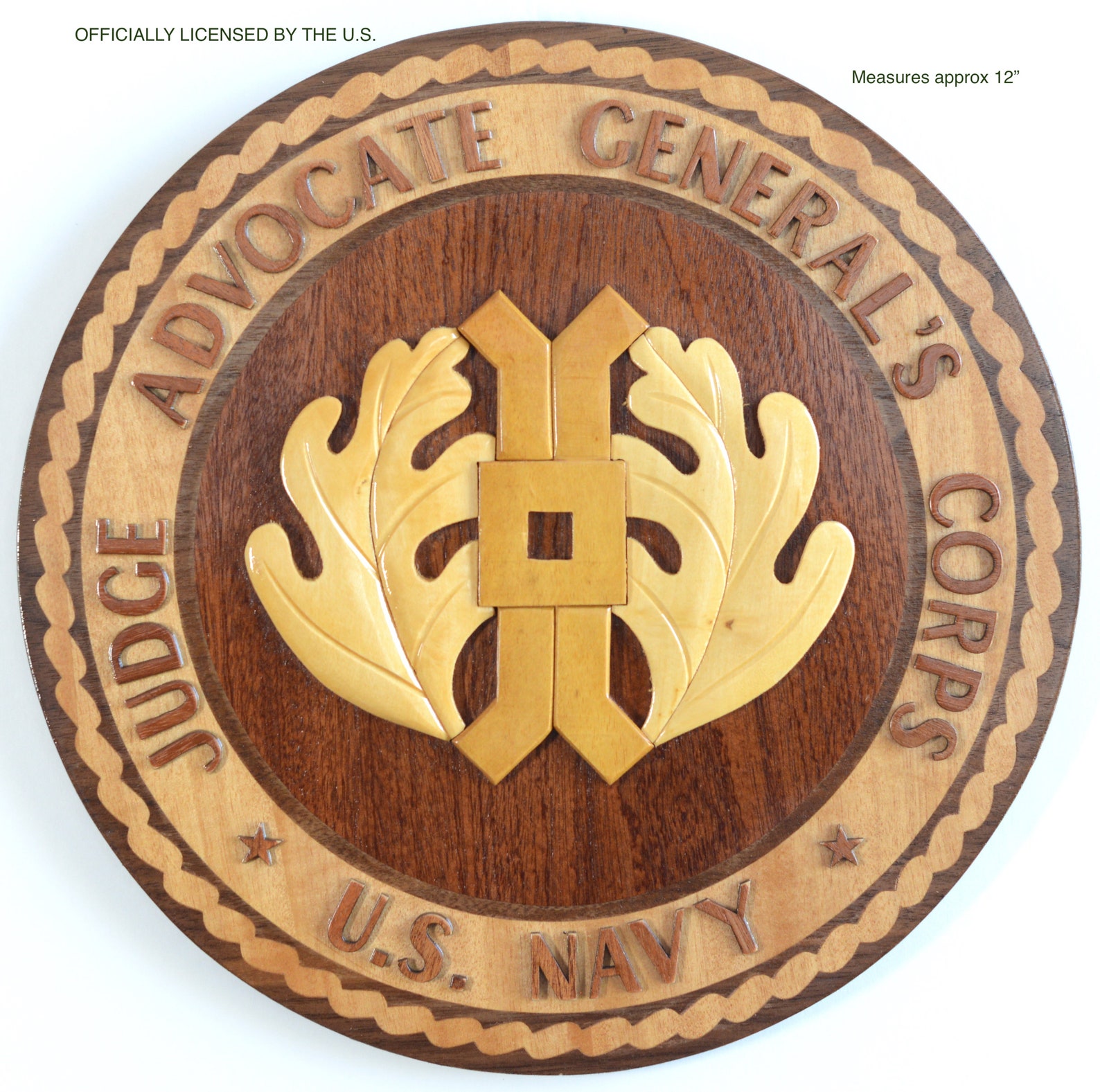 U.S. Navy JUDGE ADVOCATE General's Corps JAG Corps Wood | Etsy